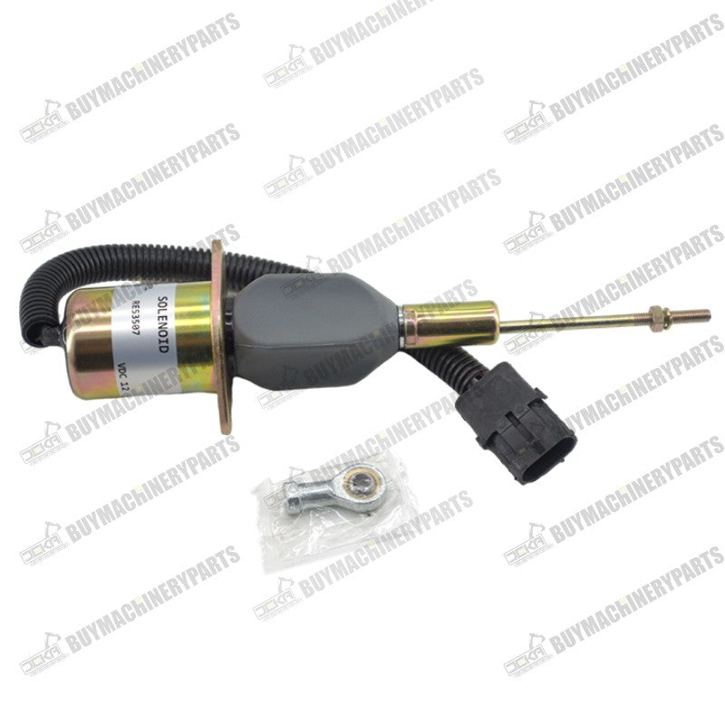 Electric Fuel Shut Off Run Solenoid RE53507 Cutoff Stop Motor for 8.1L ...