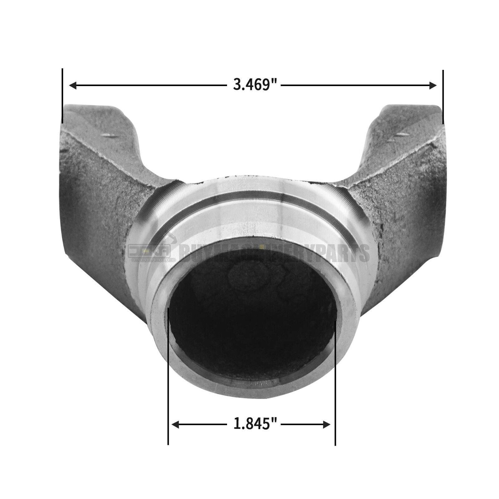 Driveshaft Tube Yoke 2-28-357 Weld Yoke for 1310 Series 2" x 0.083 ...